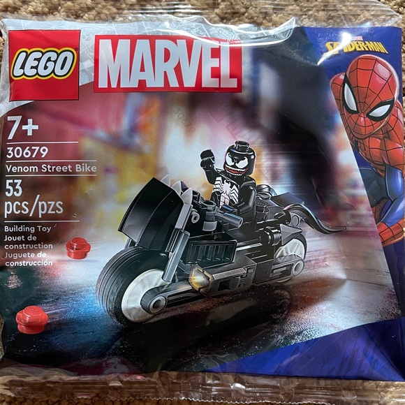 Lego | Toys | Lego Marvel 3679 Venom Street Bike Motorcycle Set New Easter Basket Gift | Poshmark